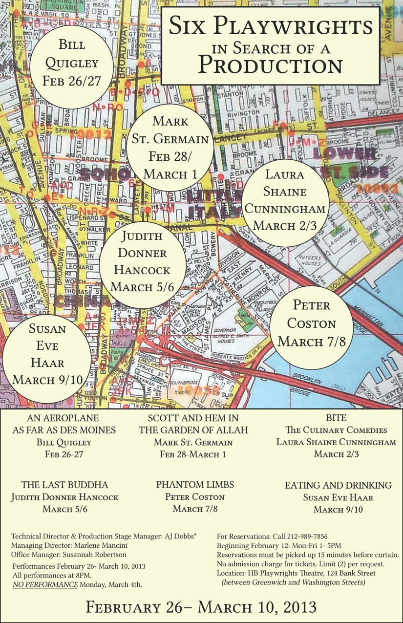 Six Playwrights in Search of a Production - HB Studio