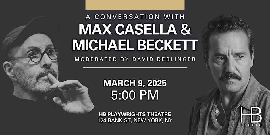 A Conversation with Max Casella & Michael Beckett - HB Studio